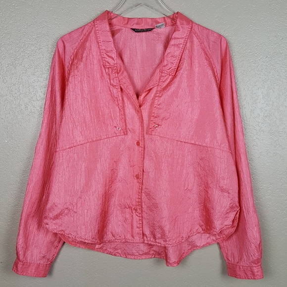 Ashleigh Morgan | Tops | Vintage Ashleigh Morgan Button Down Blouse Top 4 | Poshmark